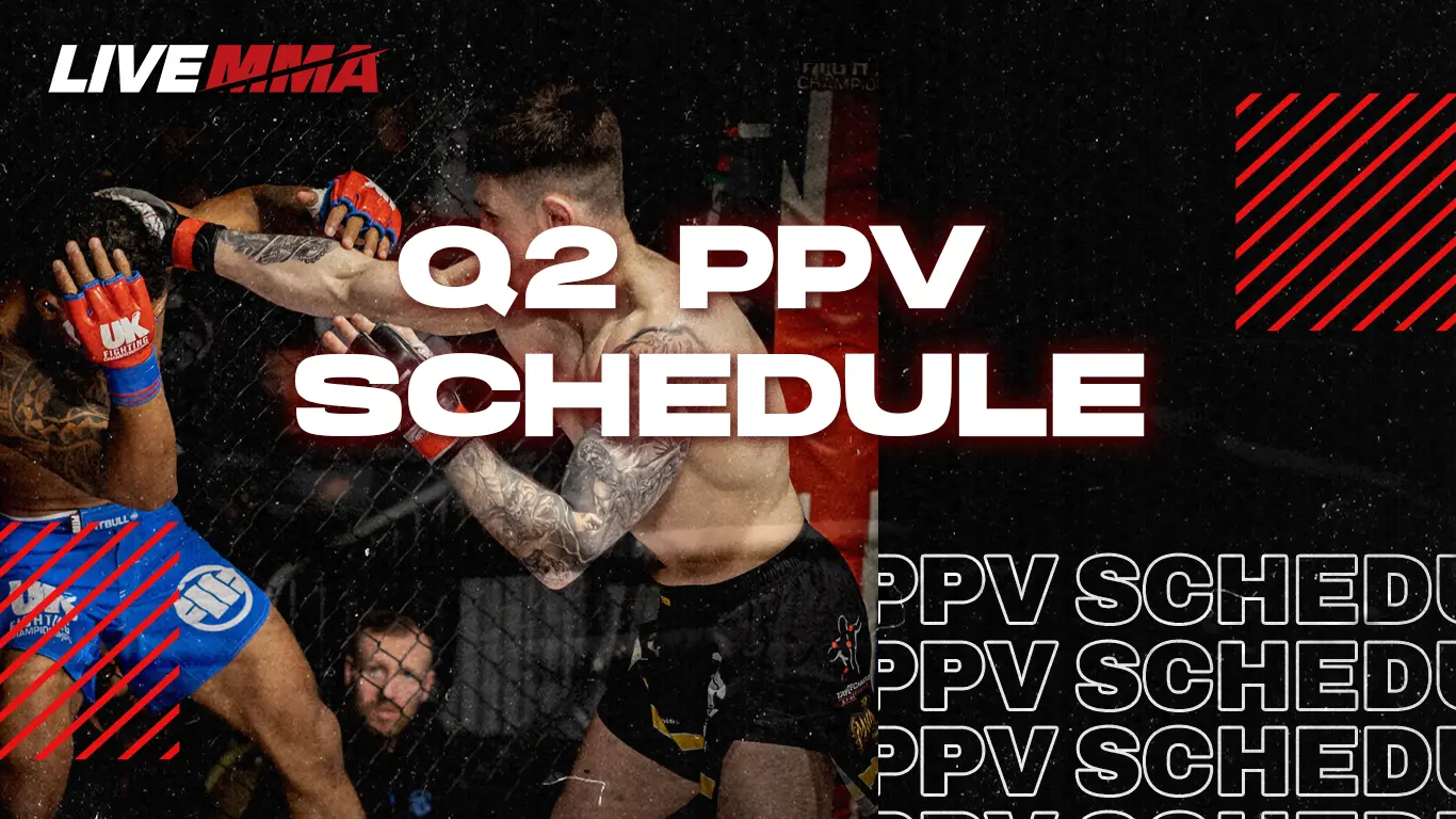 LIVEMMA Schedule for February and March - Live MMA