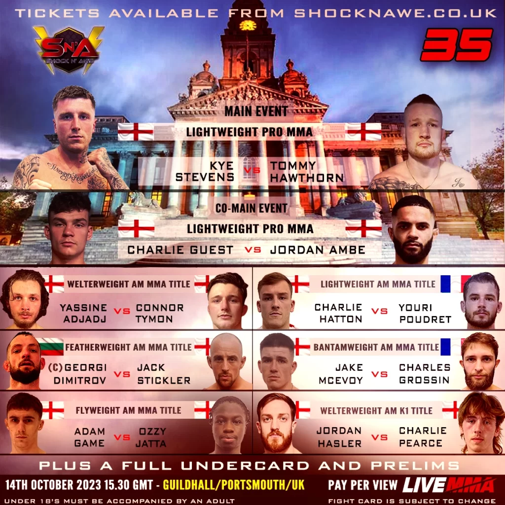 Shock N Awe 35 - Live MMA