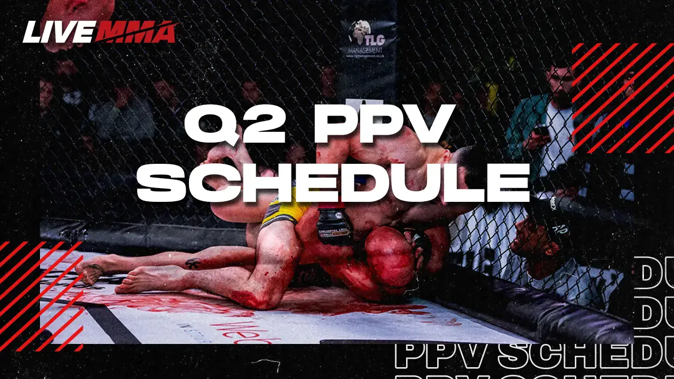 LIVEMMA Schedule for February and March - Live MMA