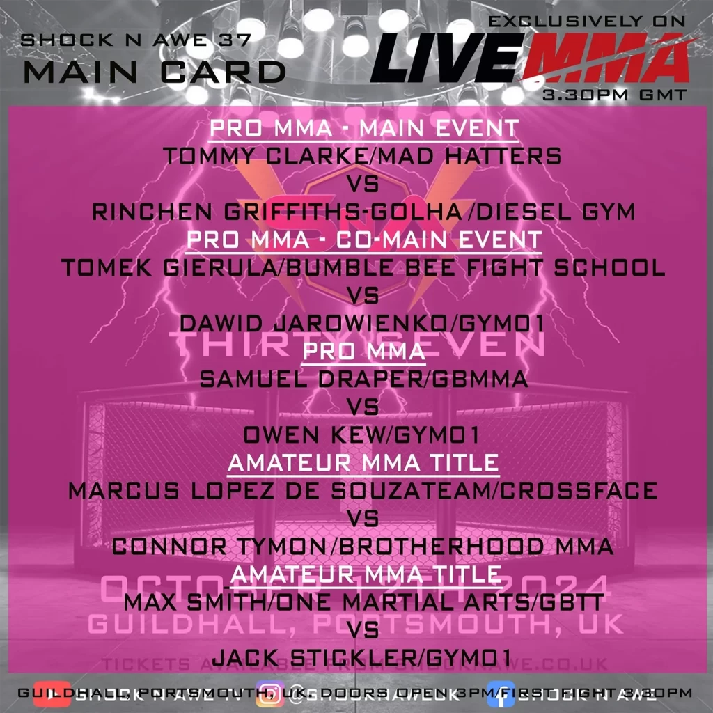 Shock N Awe 37 - Live MMA